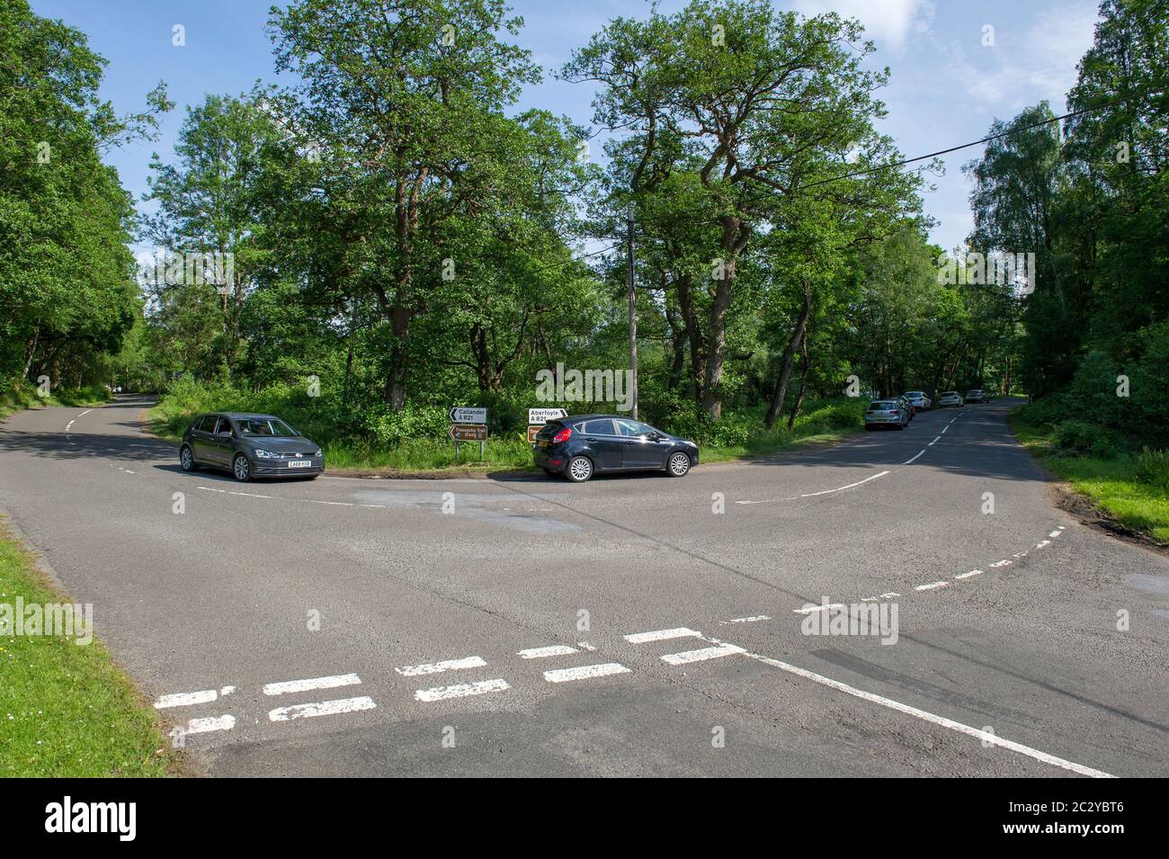 Car park ben aan hi-res stock photography and images - Alamy