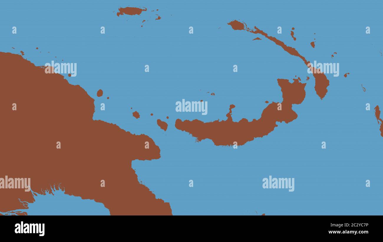 Pattern map of the area around the South Bismarck tectonic plate. 3D ...