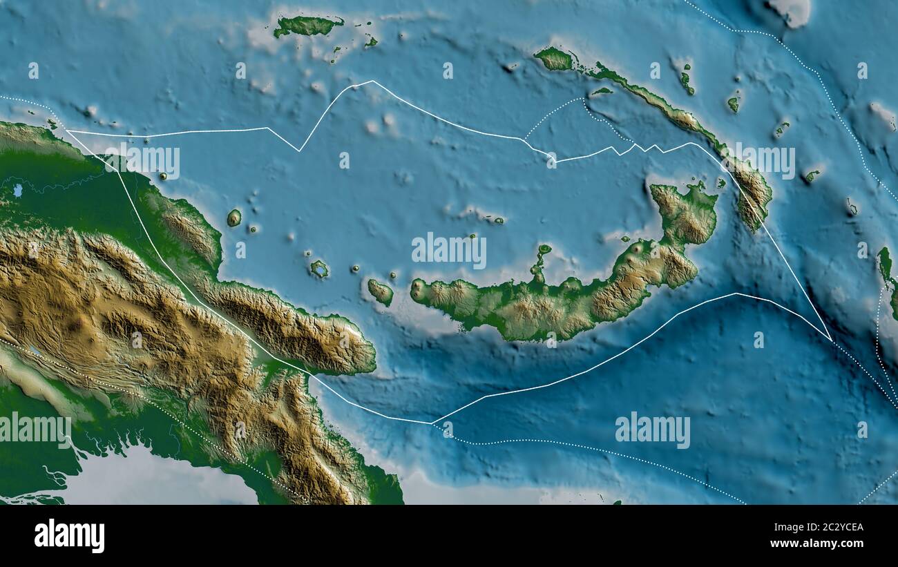 South bismarck tectonic plate hi-res stock photography and images - Alamy