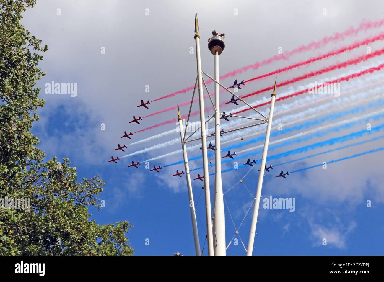 French air force aerobatics demonstration unit hi-res stock photography ...