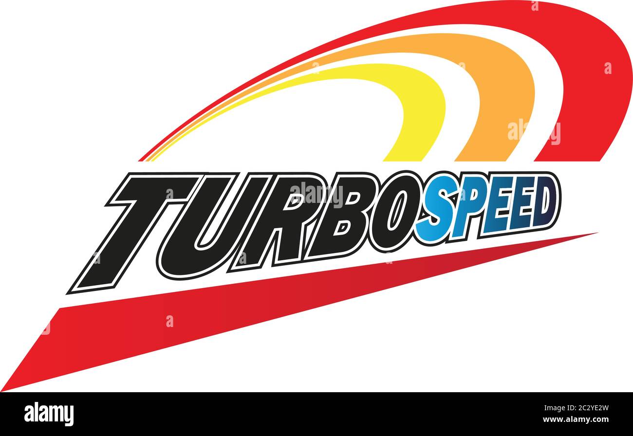 speed logo for internet or auto company. vector illustration Stock ...