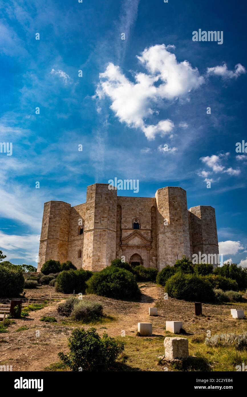 Castel del Monte, the famous and mysterious octagonal castle built in ...