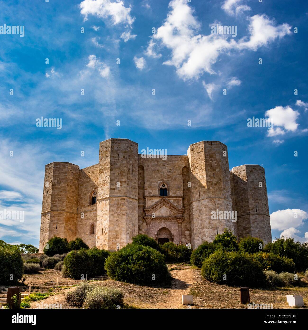 Castel del Monte, the famous and mysterious octagonal castle built in ...