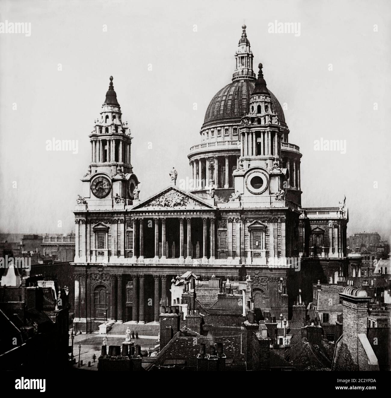 Historical Britain, English city streets and landscapes circa 1900 ...