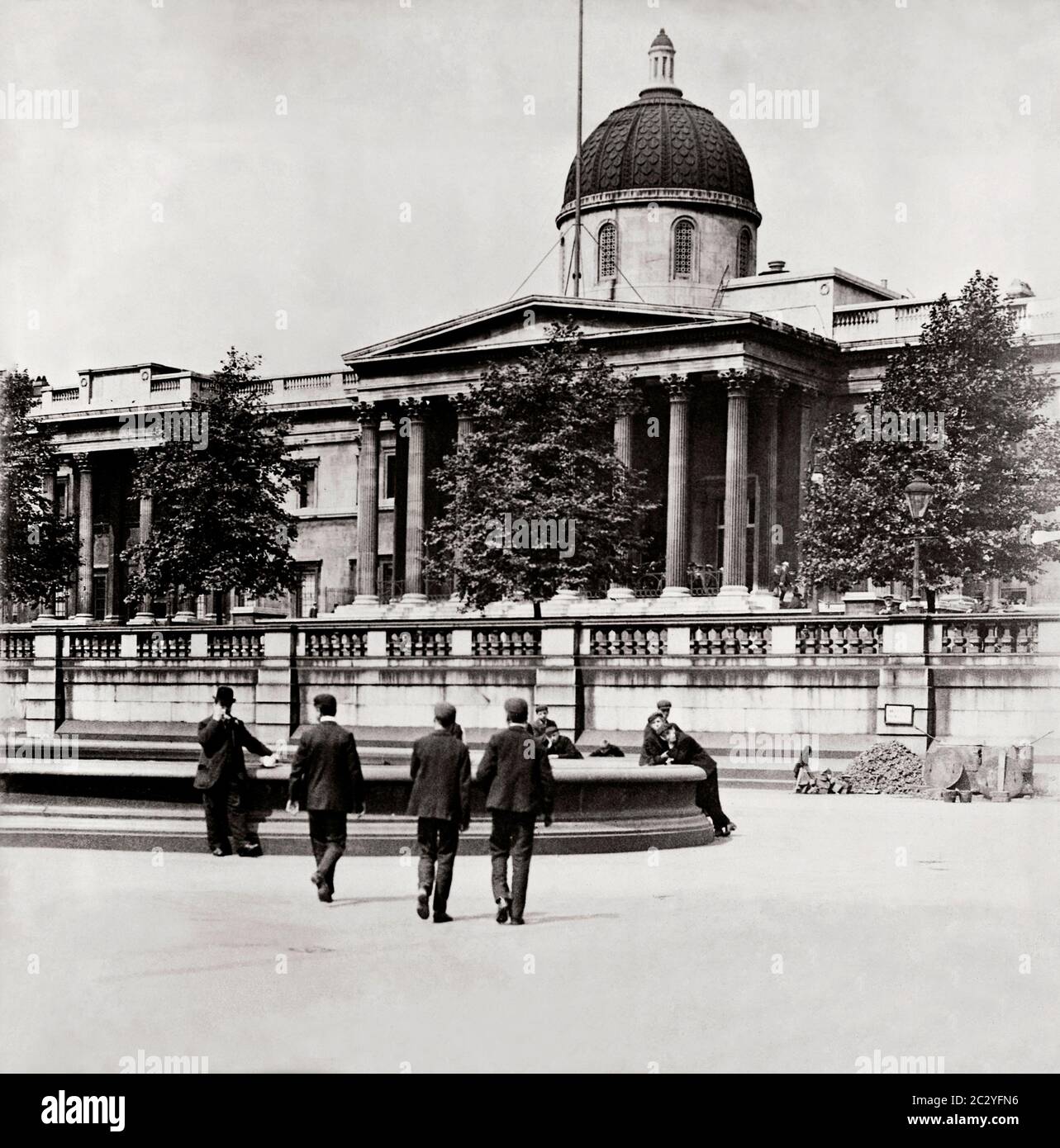 Historical Britain, English city streets and landscapes circa 1900 ...