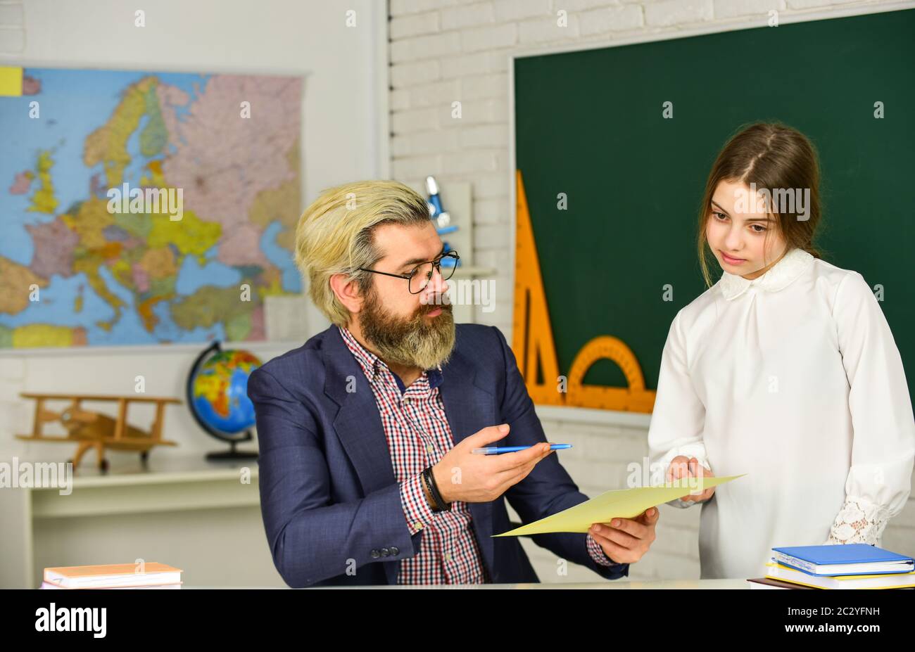 Absent teacher hi-res stock photography and images - Alamy