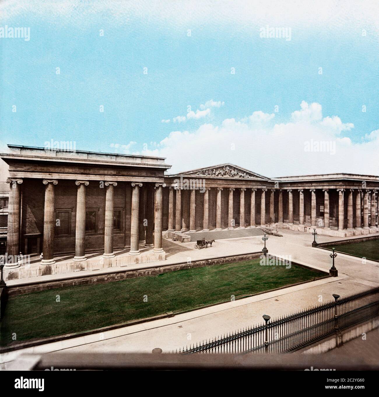 Historical Britain, English city streets and landscapes circa 1900 ...