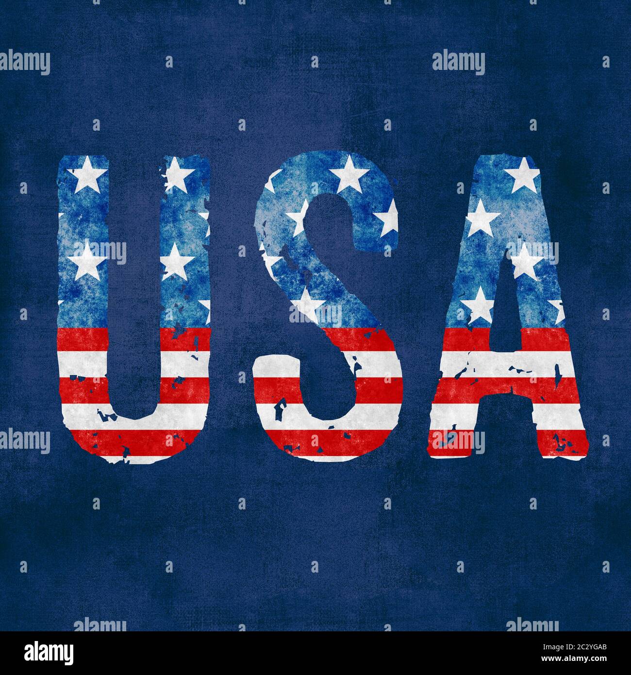 Usa letters hi-res stock photography and images - Alamy