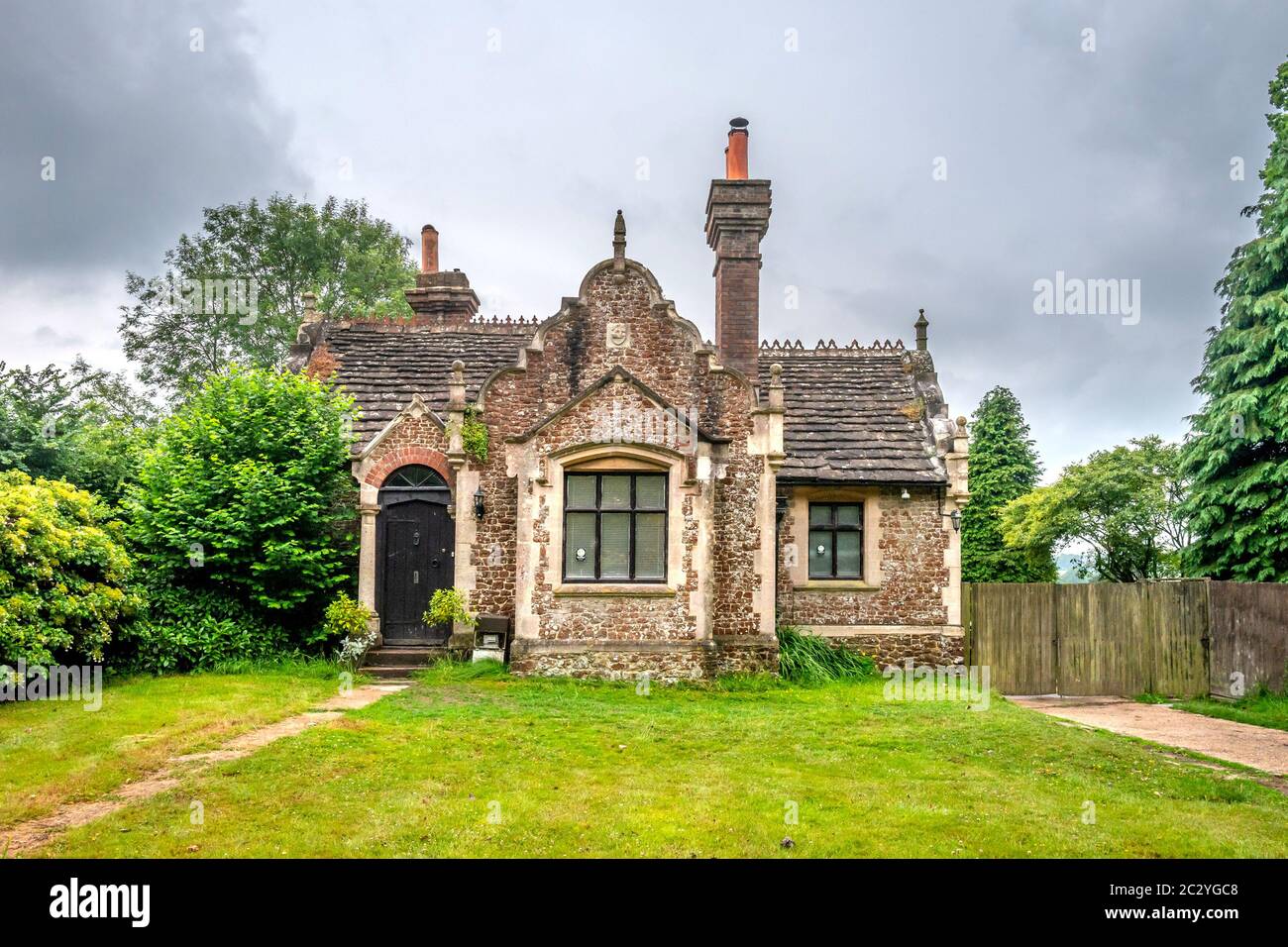 General view in the village of Cuckfield in Sussex Stock Photo - Alamy