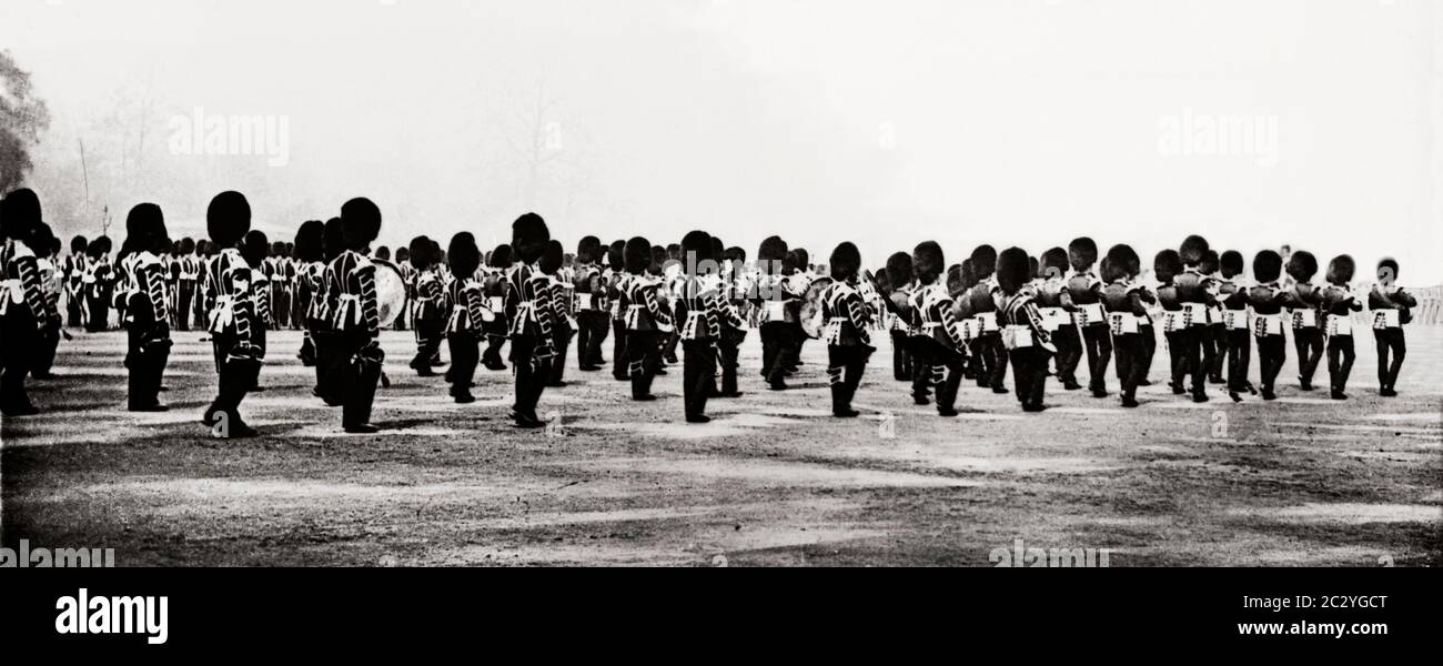 Historical Britain, English city streets and landscapes circa 1900 ...