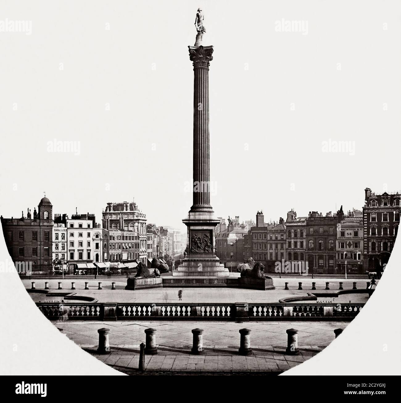 Historical Britain, English city streets and landscapes circa 1900 ...