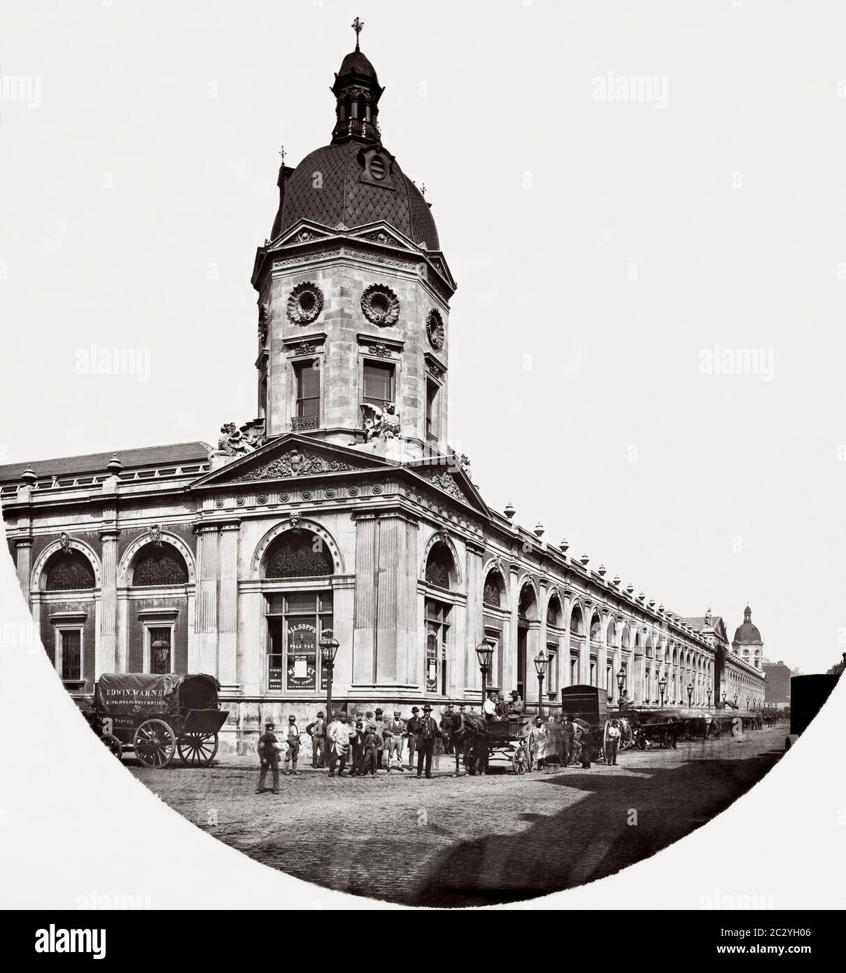 Historical Britain, English city streets and landscapes circa 1900 ...