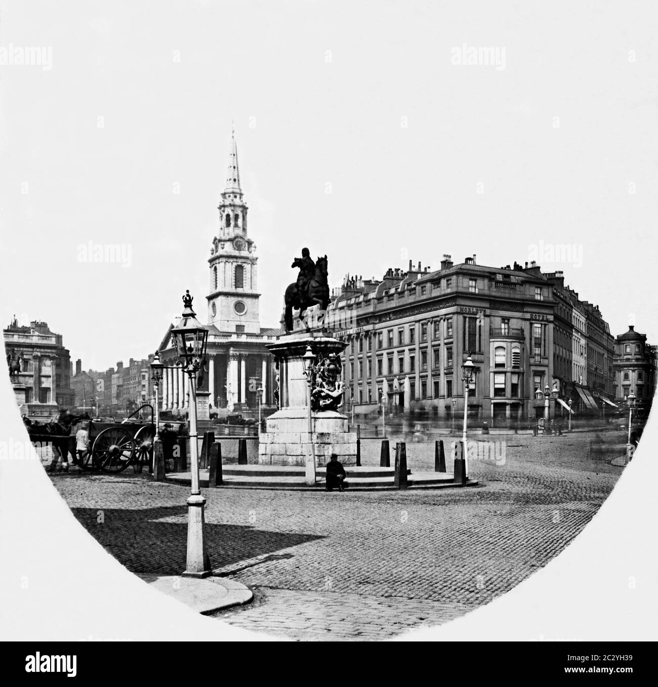 Historical Britain, English city streets and landscapes circa 1900 ...