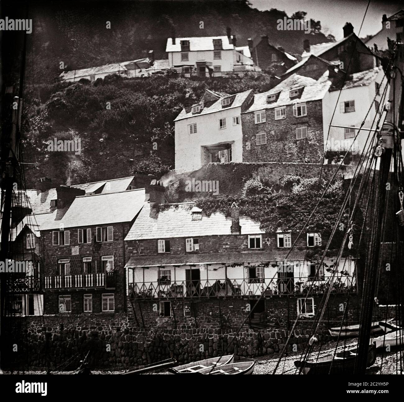 Historical Britain, English city streets and landscapes circa 1900 ...