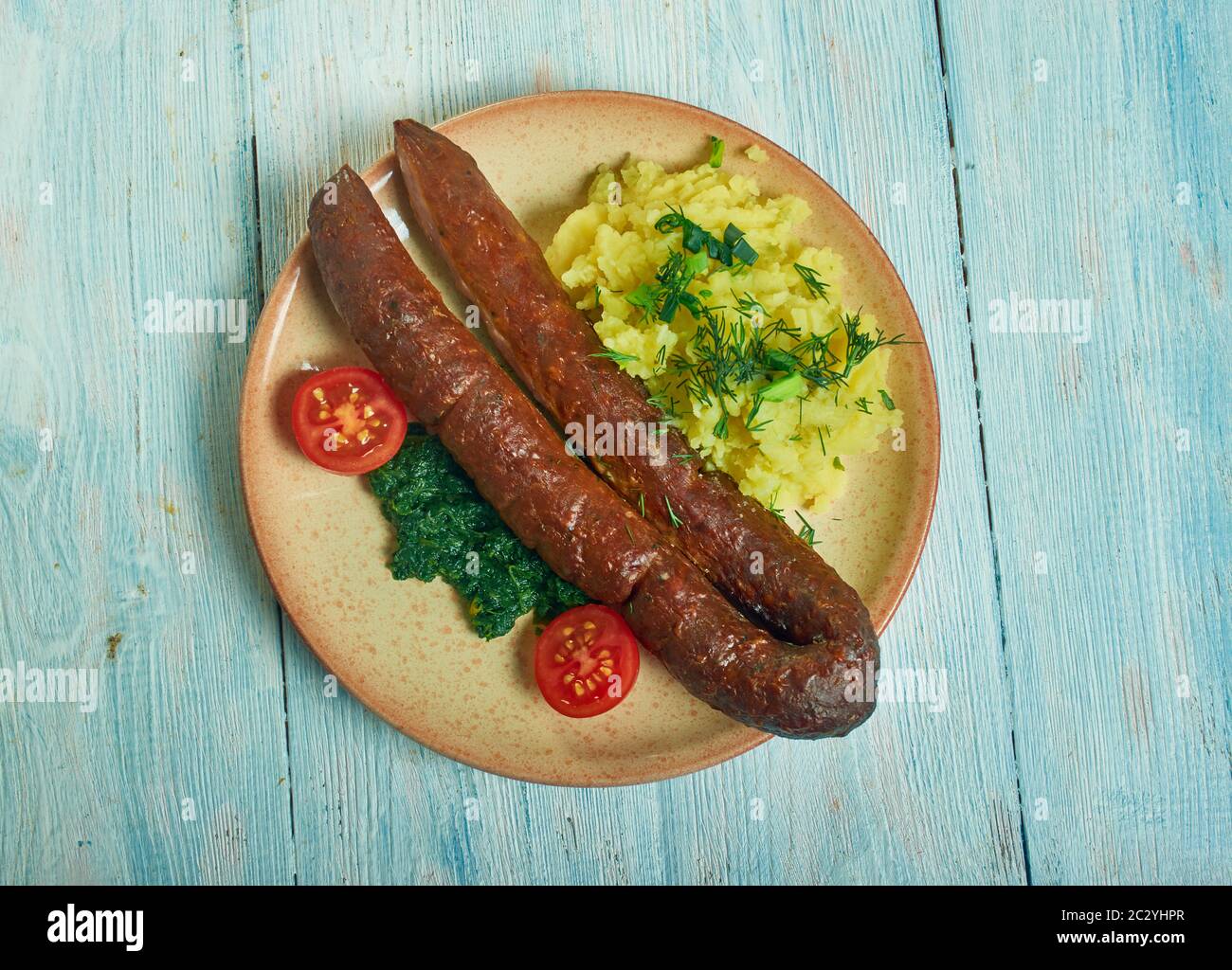 Sauages meat hi-res stock photography and images - Alamy