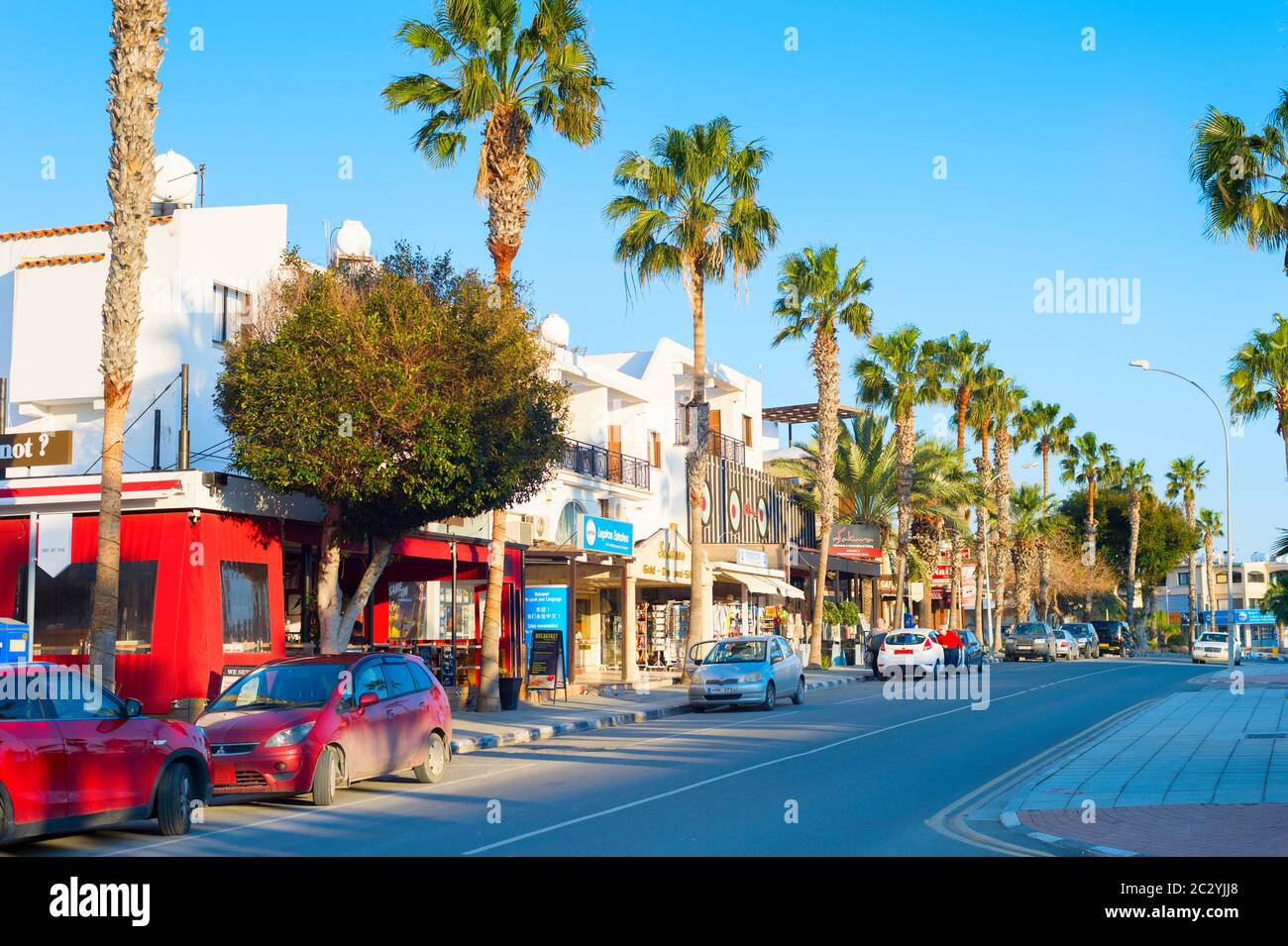 Paphos cafe hi-res stock photography and images - Alamy