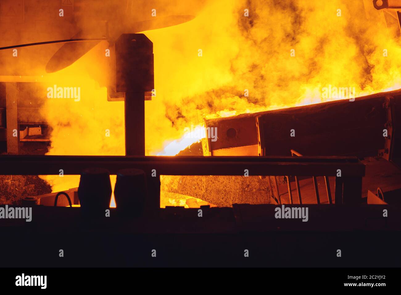 Liquid slag hi-res stock photography and images - Alamy