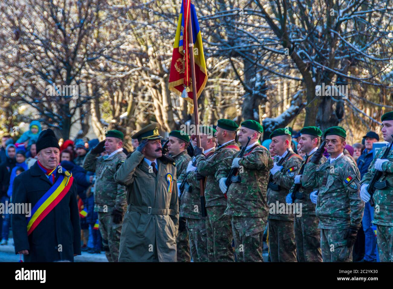 Romanian military police hi-res stock photography and images - Alamy
