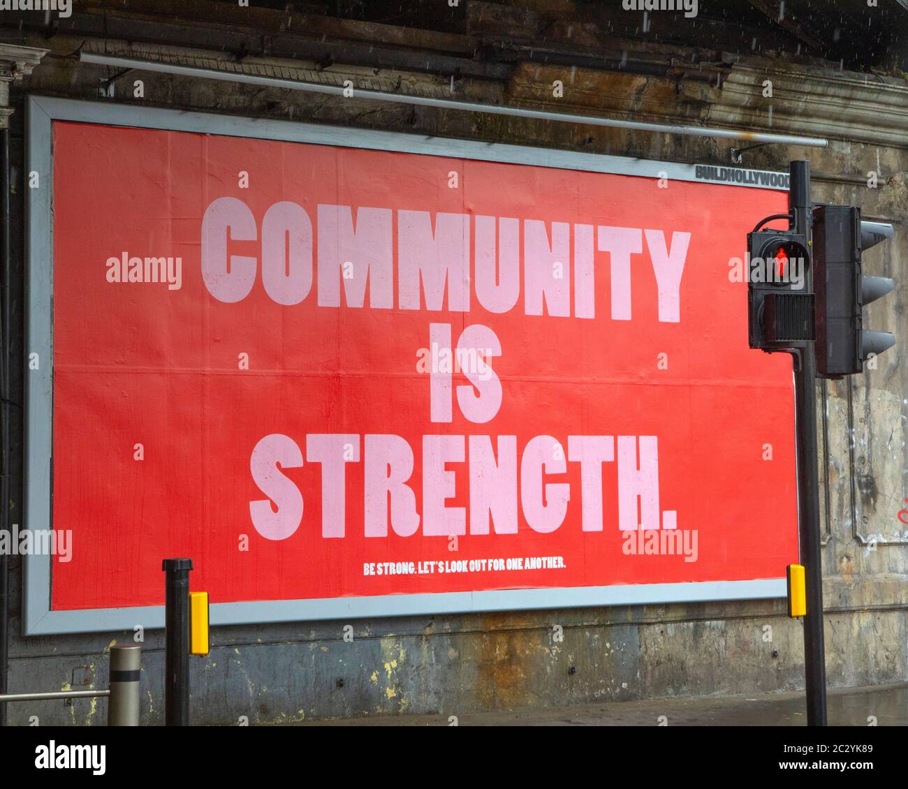 Community is strength poster uk hi-res stock photography and images - Alamy