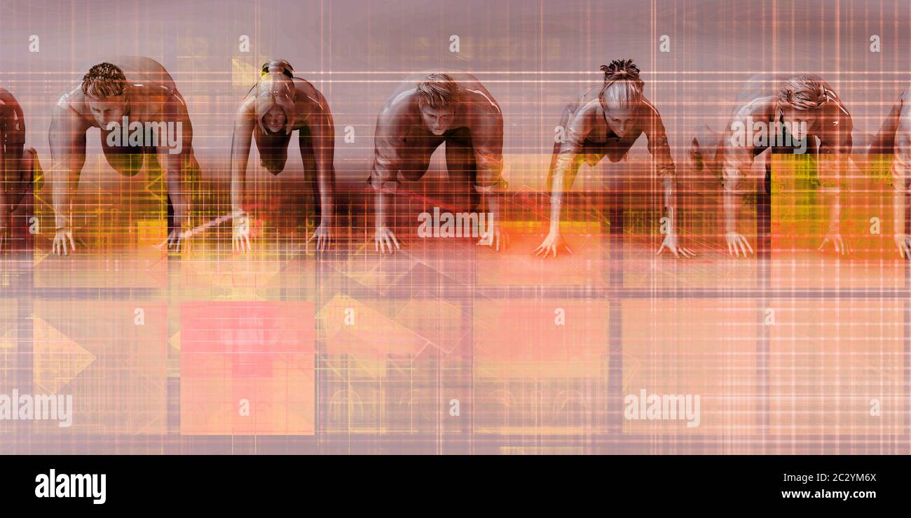 Empowered Business Team Ready for Success Concept Stock Photo - Alamy