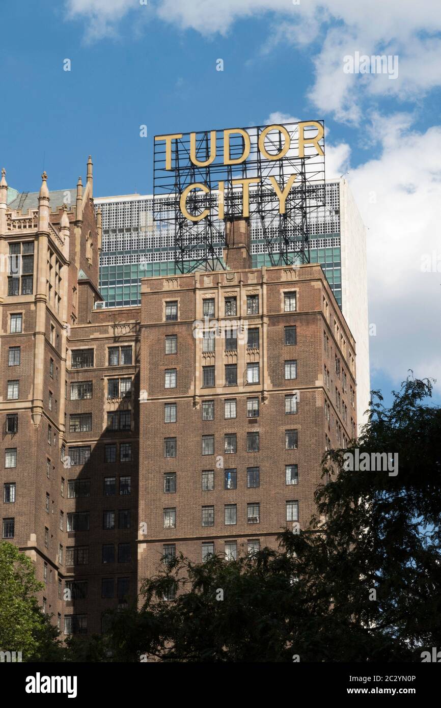 Tudor City is an historic neighborhood complex in New York City, USA ...