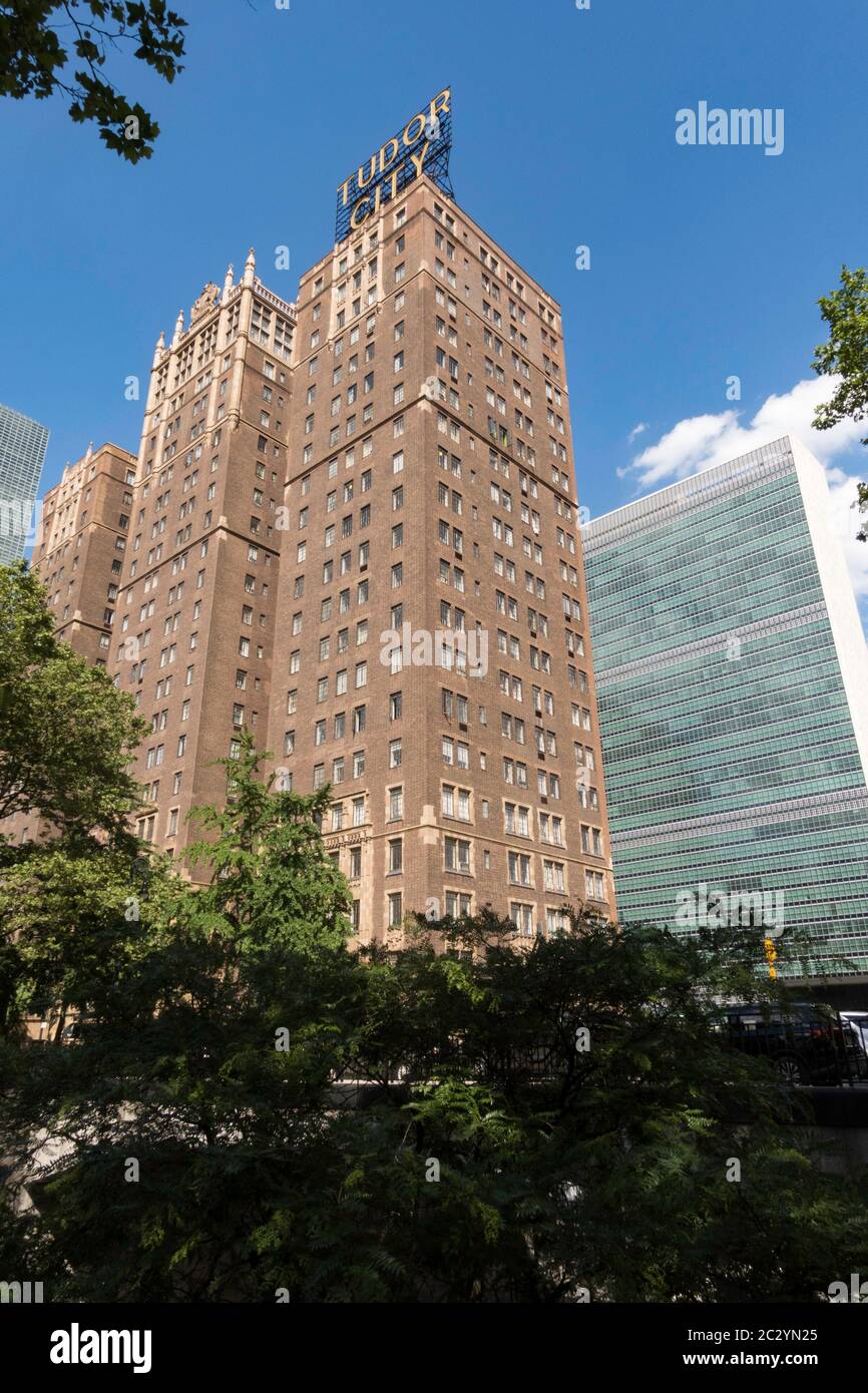 Tudor City is an historic neighborhood complex in New York City, USA ...