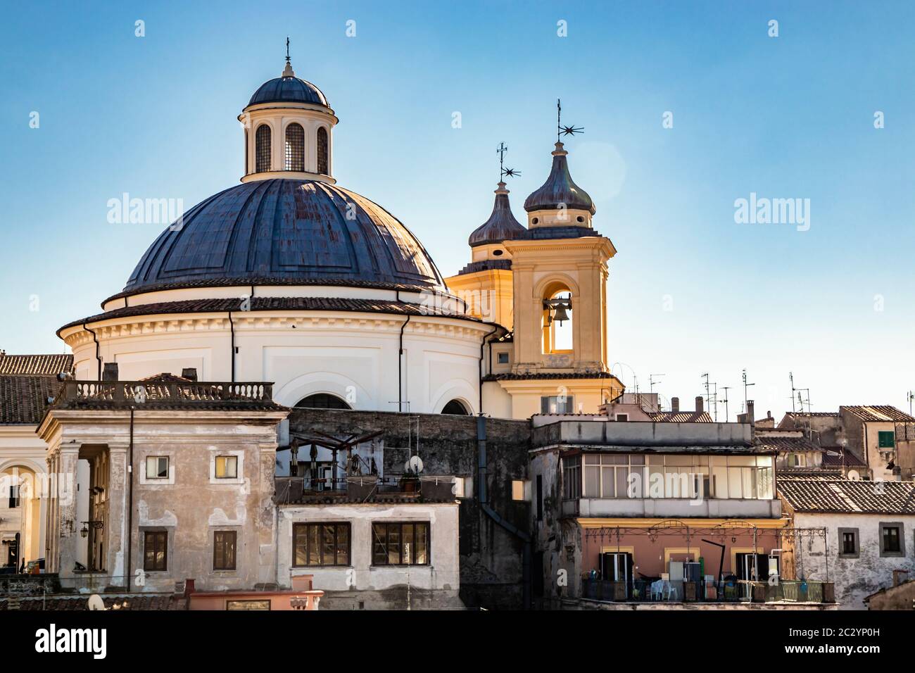 the church of Santa Maria Assunta, in the monumental Piazza di Corte ...
