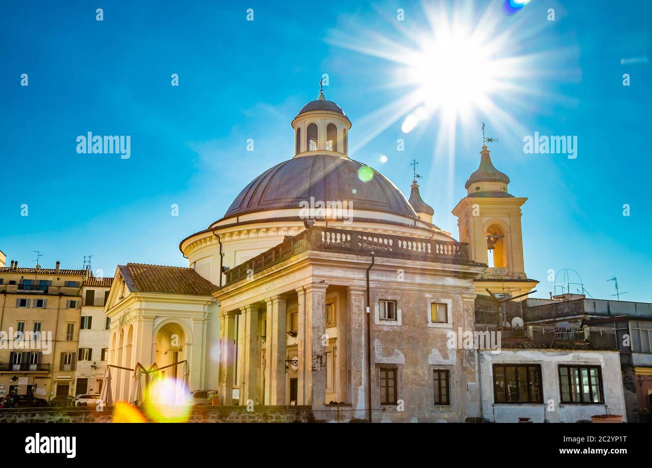 the church of Santa Maria Assunta, in the monumental Piazza di Corte ...