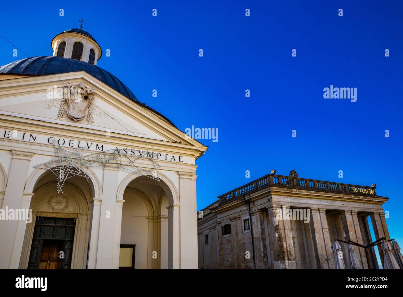 the church of Santa Maria Assunta, in the monumental Piazza di Corte ...