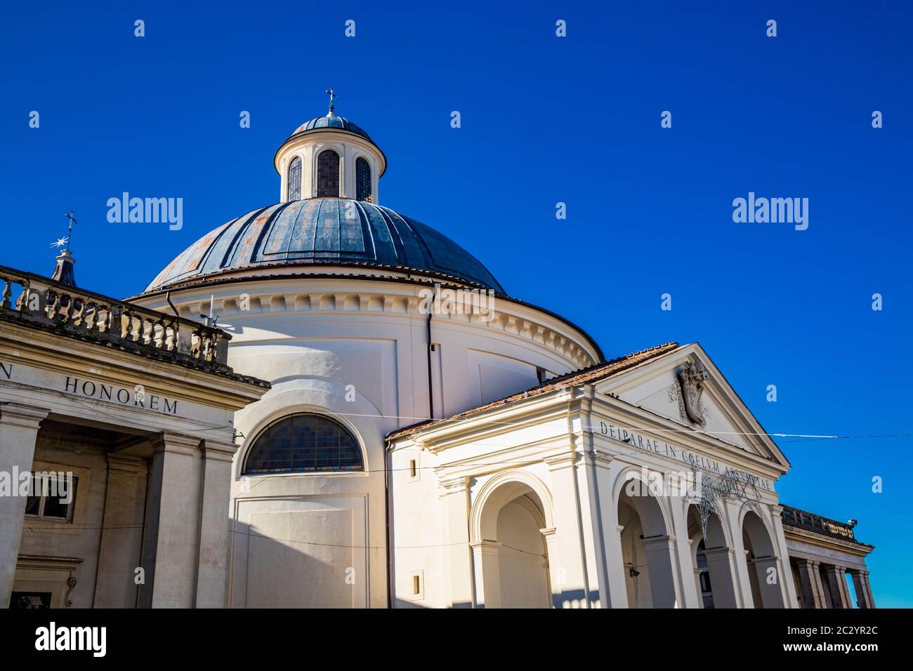 the church of Santa Maria Assunta, in the monumental Piazza di Corte ...