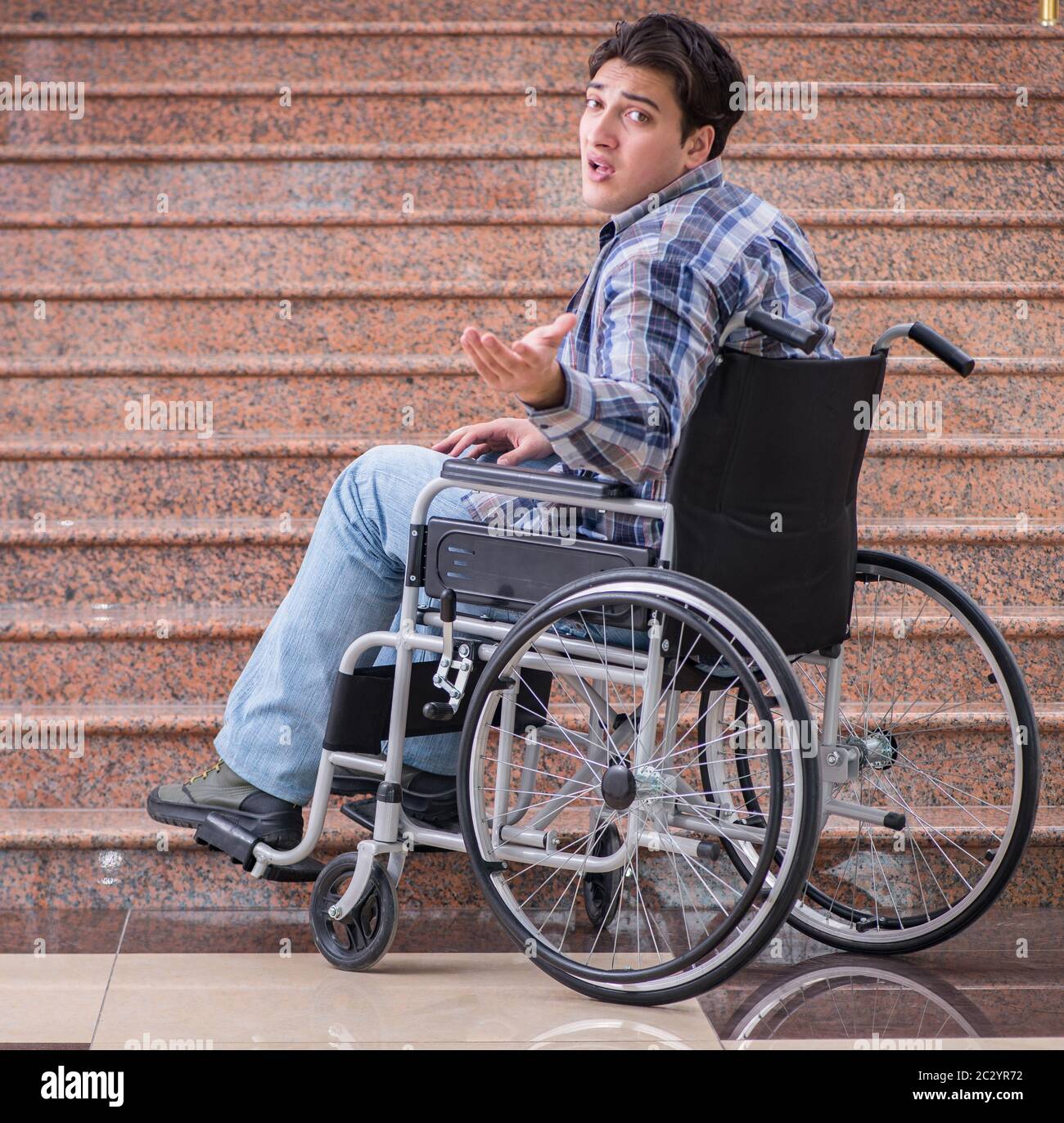 Man stuck to the chair hi-res stock photography and images - Alamy