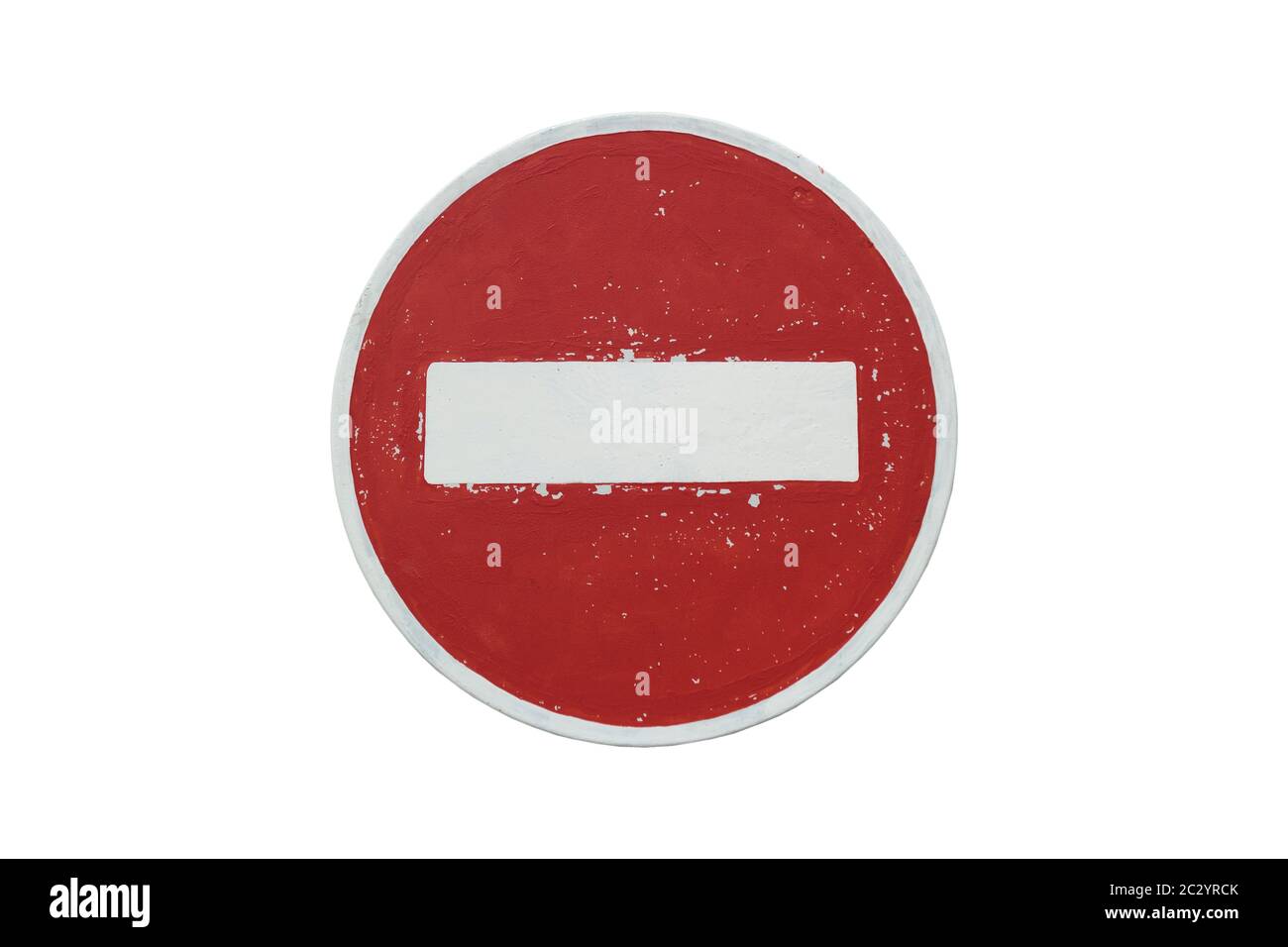Faded red traffic sign hi-res stock photography and images - Alamy
