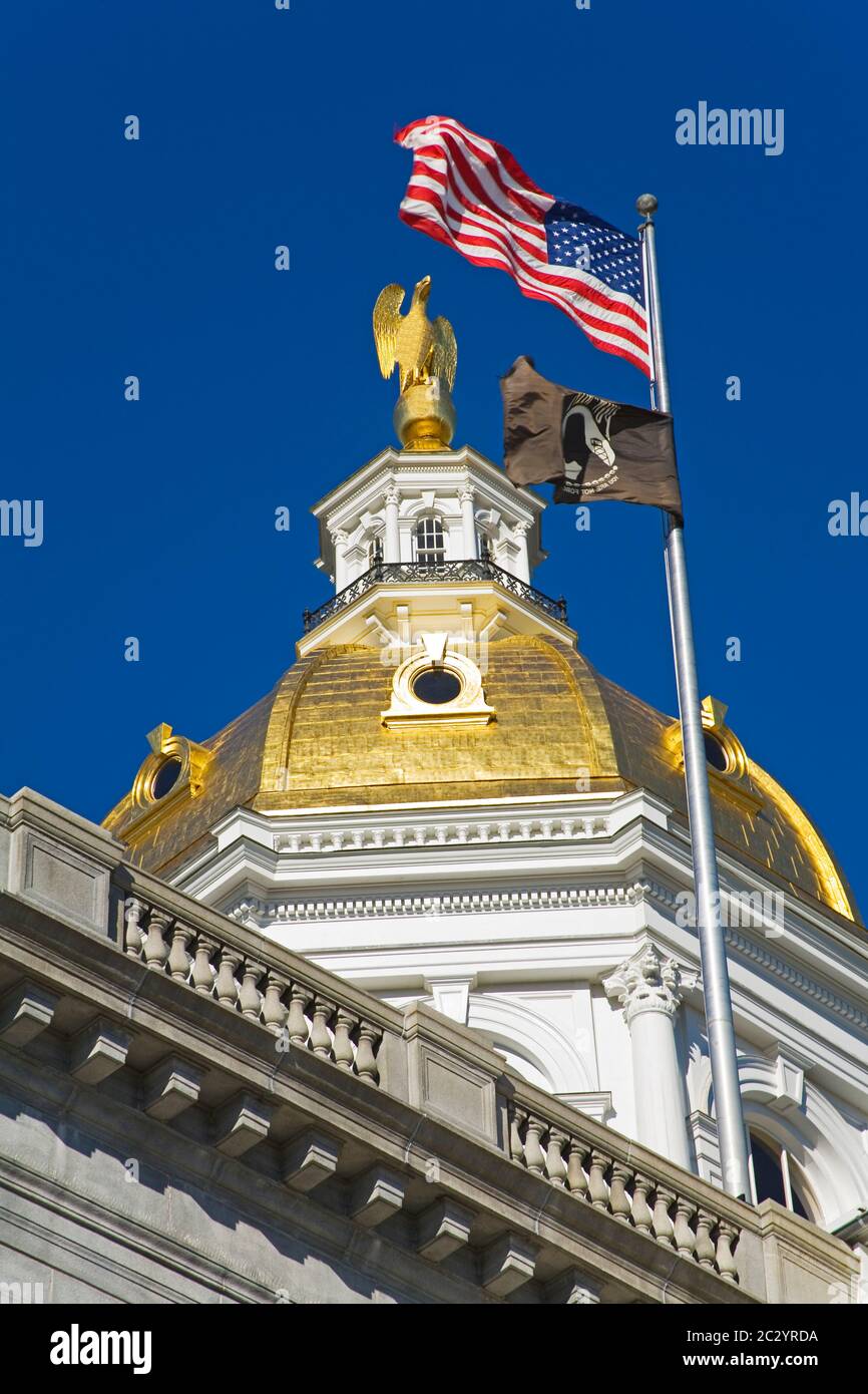 New hampshire capitol dome hi-res stock photography and images - Alamy
