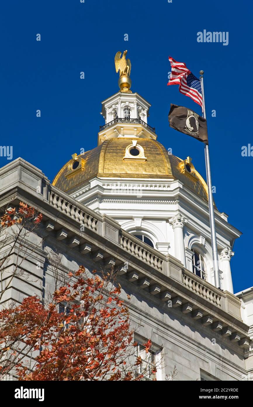 New hampshire capitol dome hi-res stock photography and images - Alamy