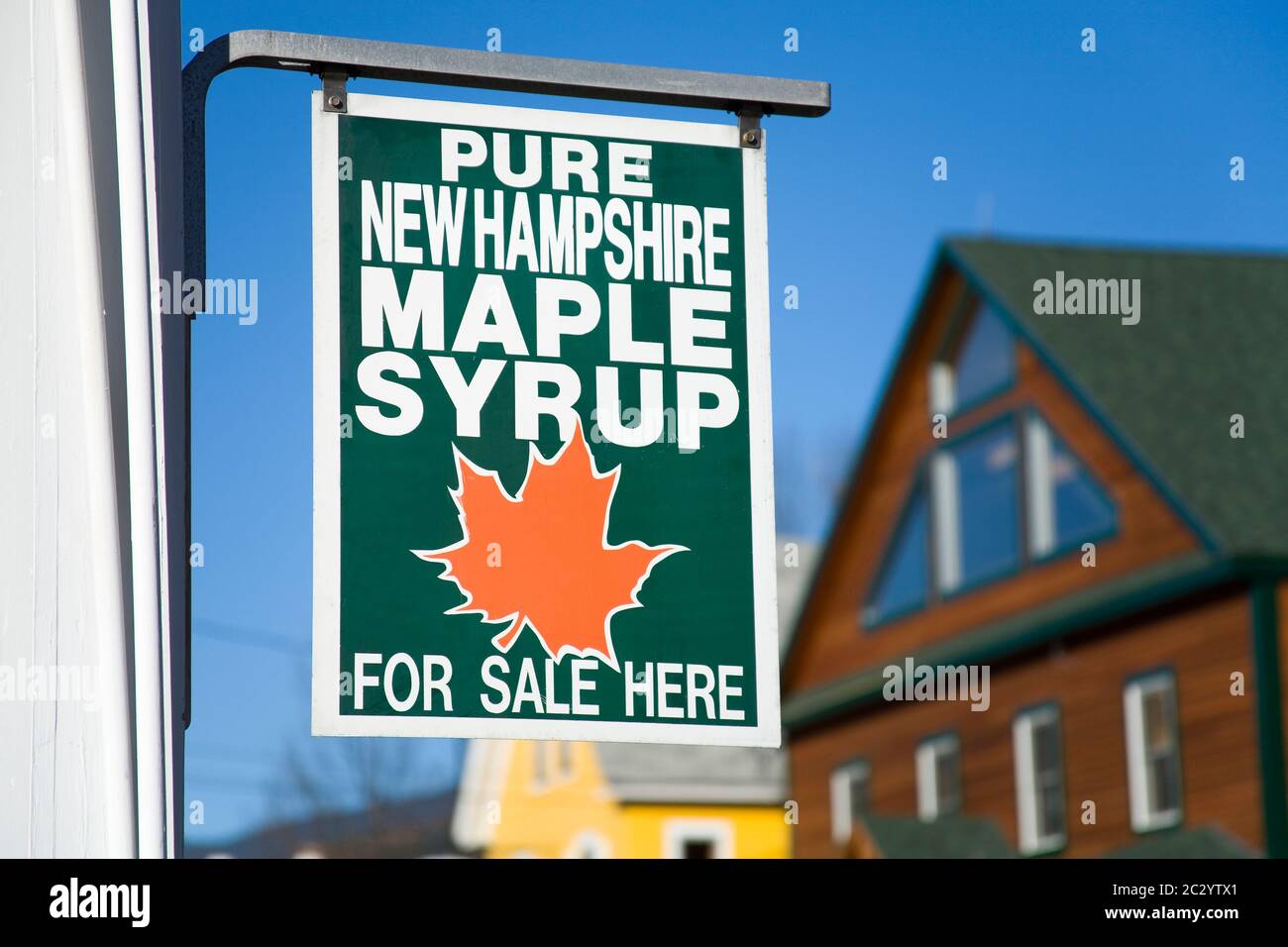 Maple Syrup Sign, Woodstock, White Mountains, New Hampshire, New ...