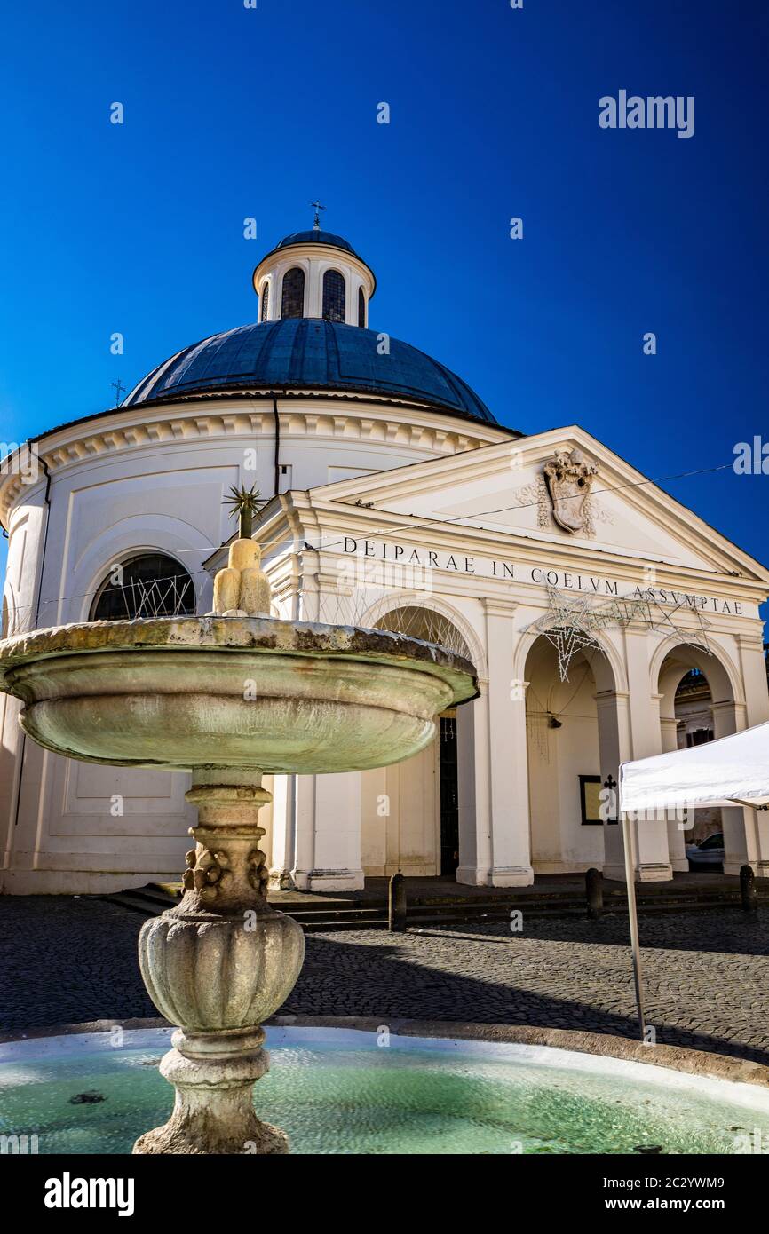 the church of Santa Maria Assunta, in the monumental Piazza di Corte ...