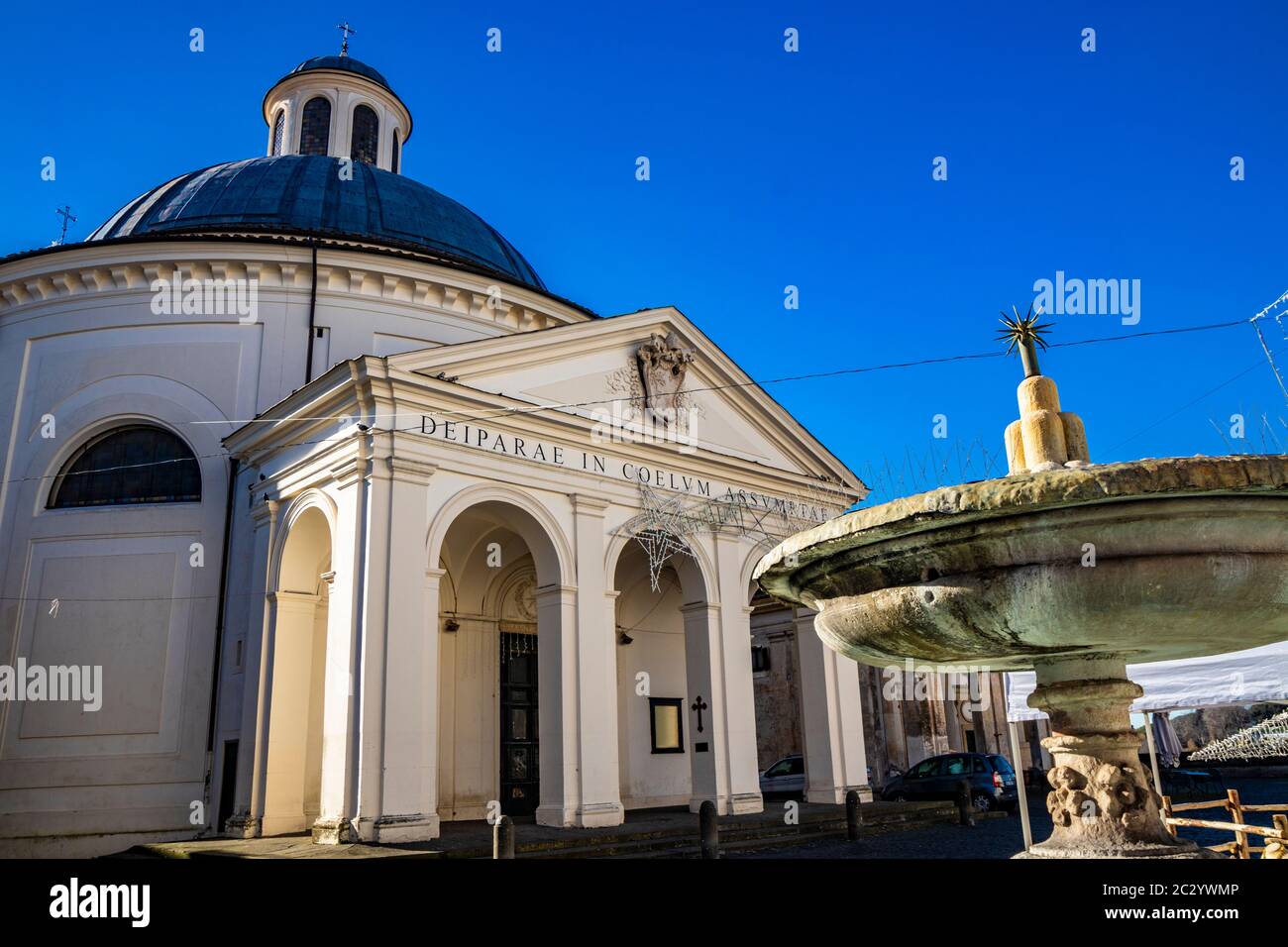the church of Santa Maria Assunta, in the monumental Piazza di Corte ...