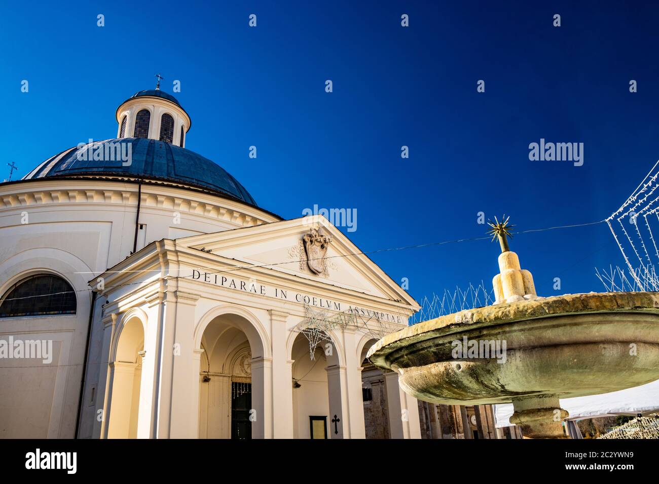 the church of Santa Maria Assunta, in the monumental Piazza di Corte ...