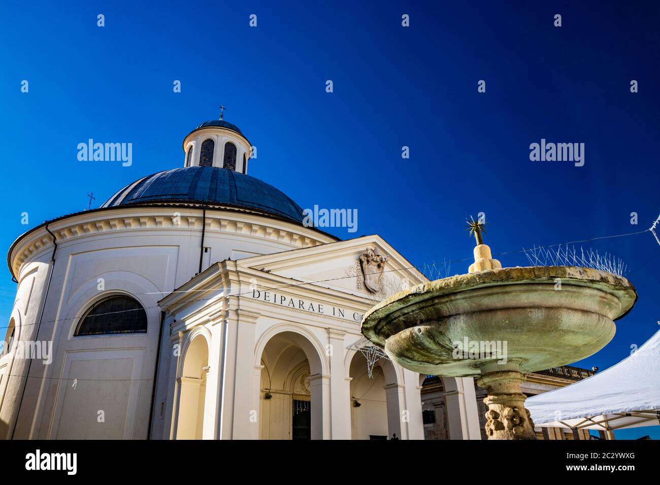 the church of Santa Maria Assunta, in the monumental Piazza di Corte ...