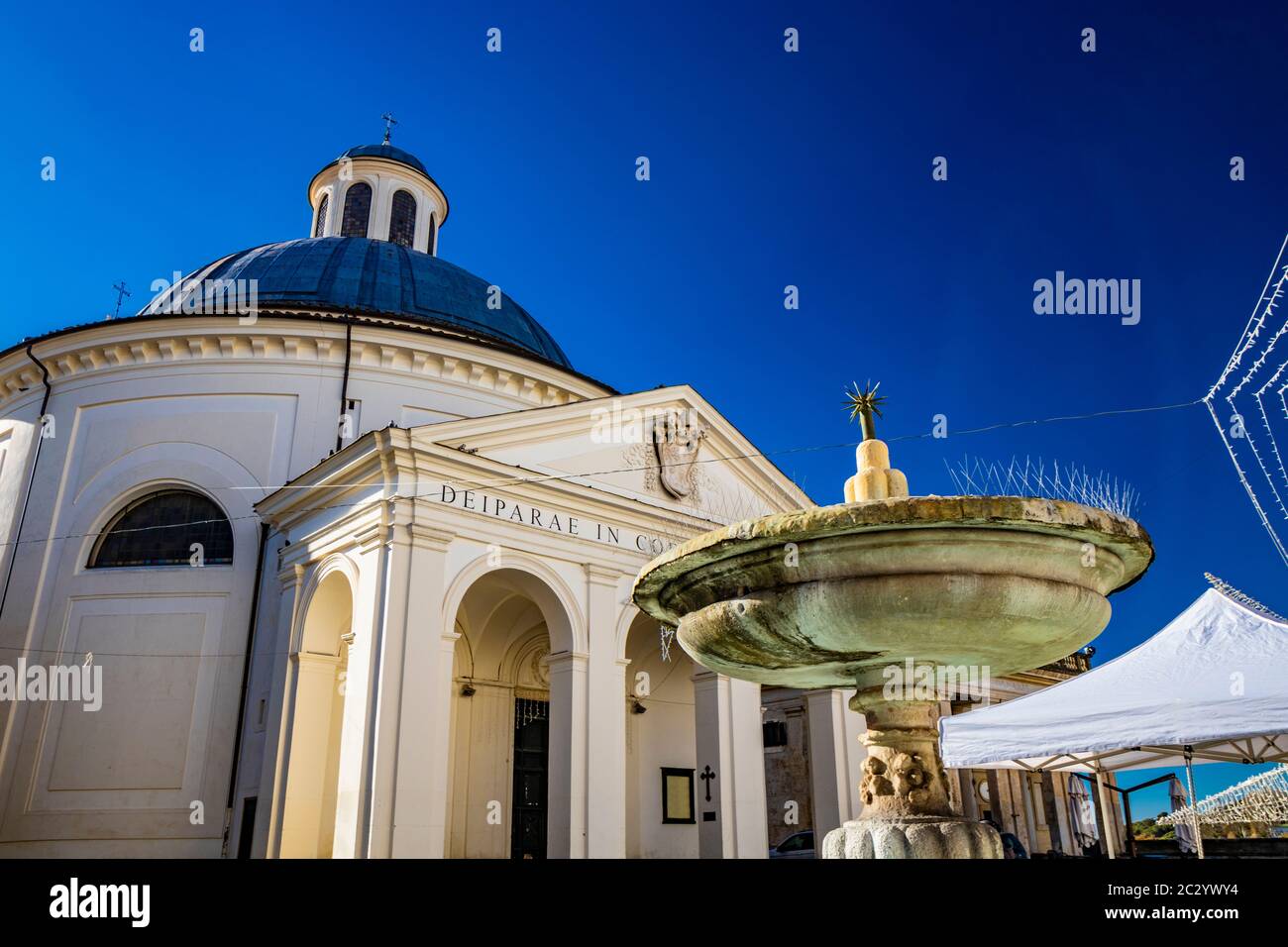 the church of Santa Maria Assunta, in the monumental Piazza di Corte ...