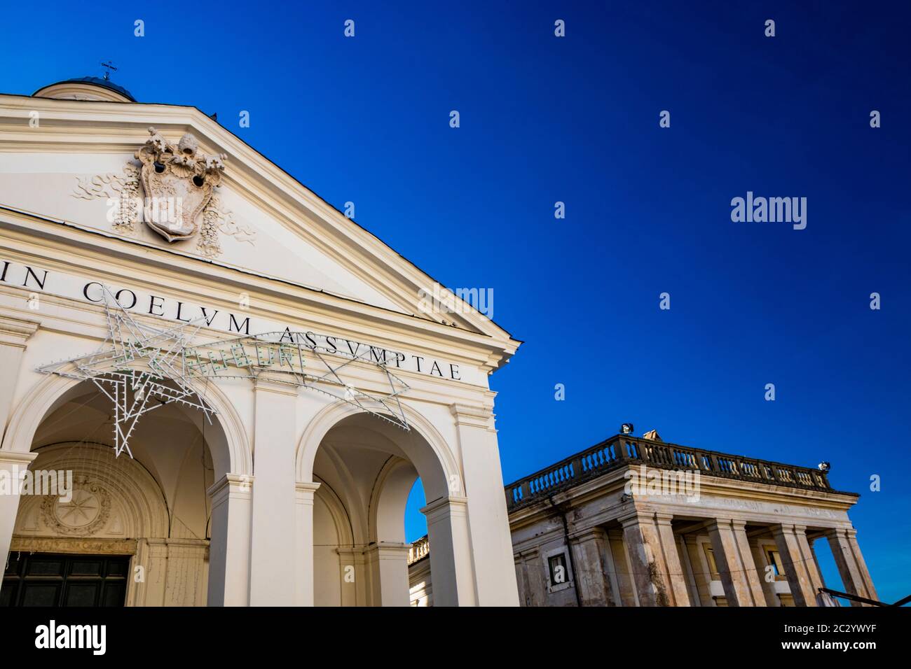 the church of Santa Maria Assunta, in the monumental Piazza di Corte ...