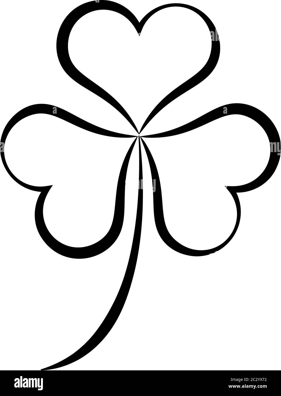 Three Leaf Clover Clipart