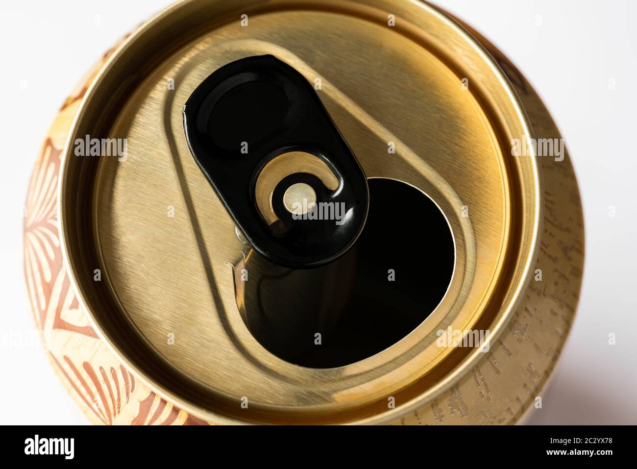 Open Aluminum Can Stock Photo - Alamy