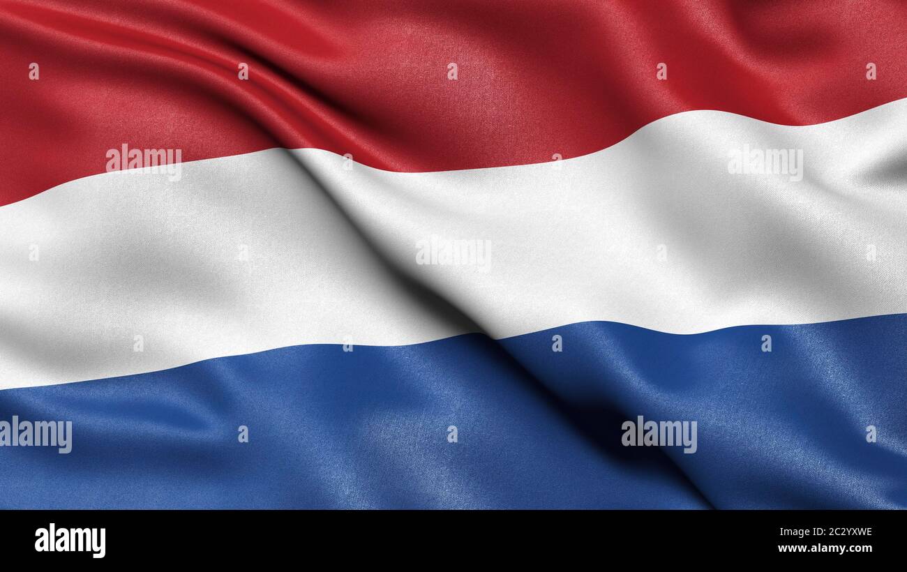 Netherlands flag illustration hi-res stock photography and images - Alamy