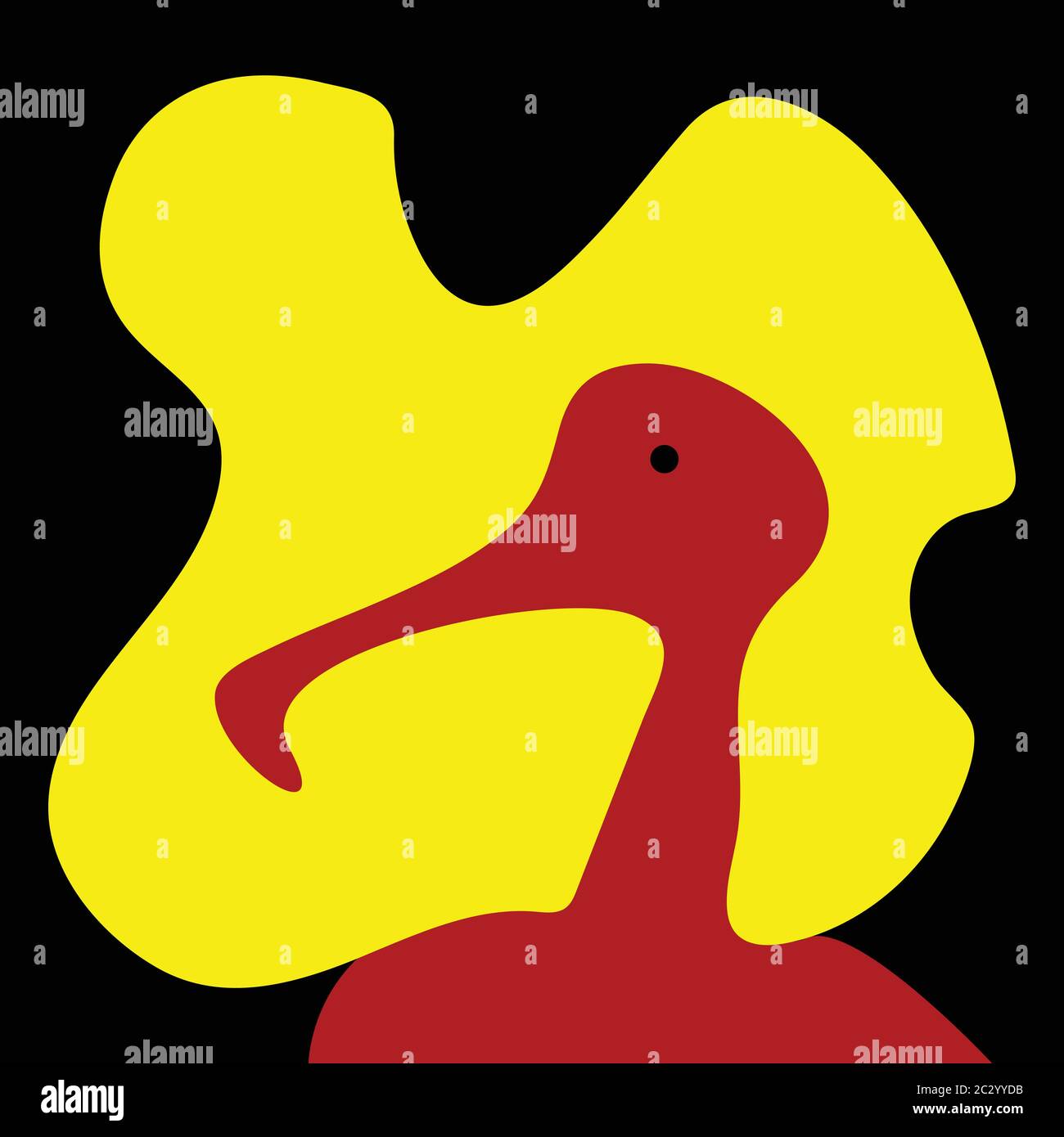 Bird like figure Stock Vector Images - Alamy