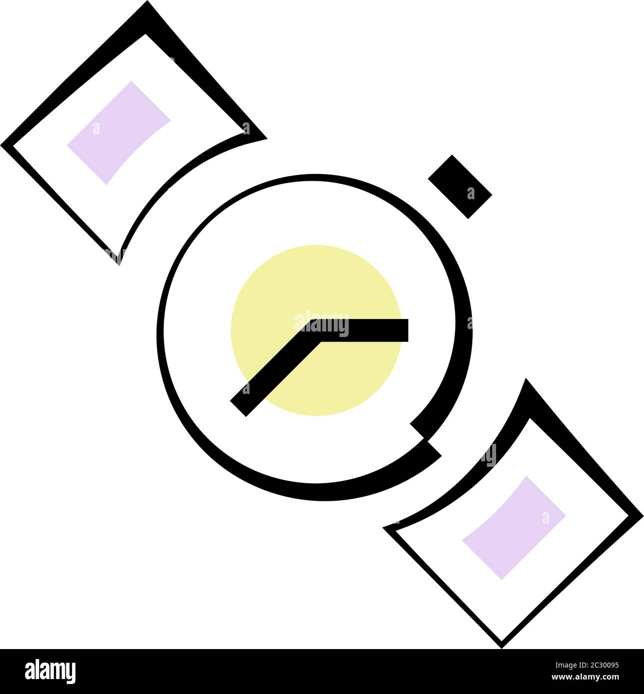 Watch Icon, Watch Vector Art Illustration Stock Vector Image & Art - Alamy