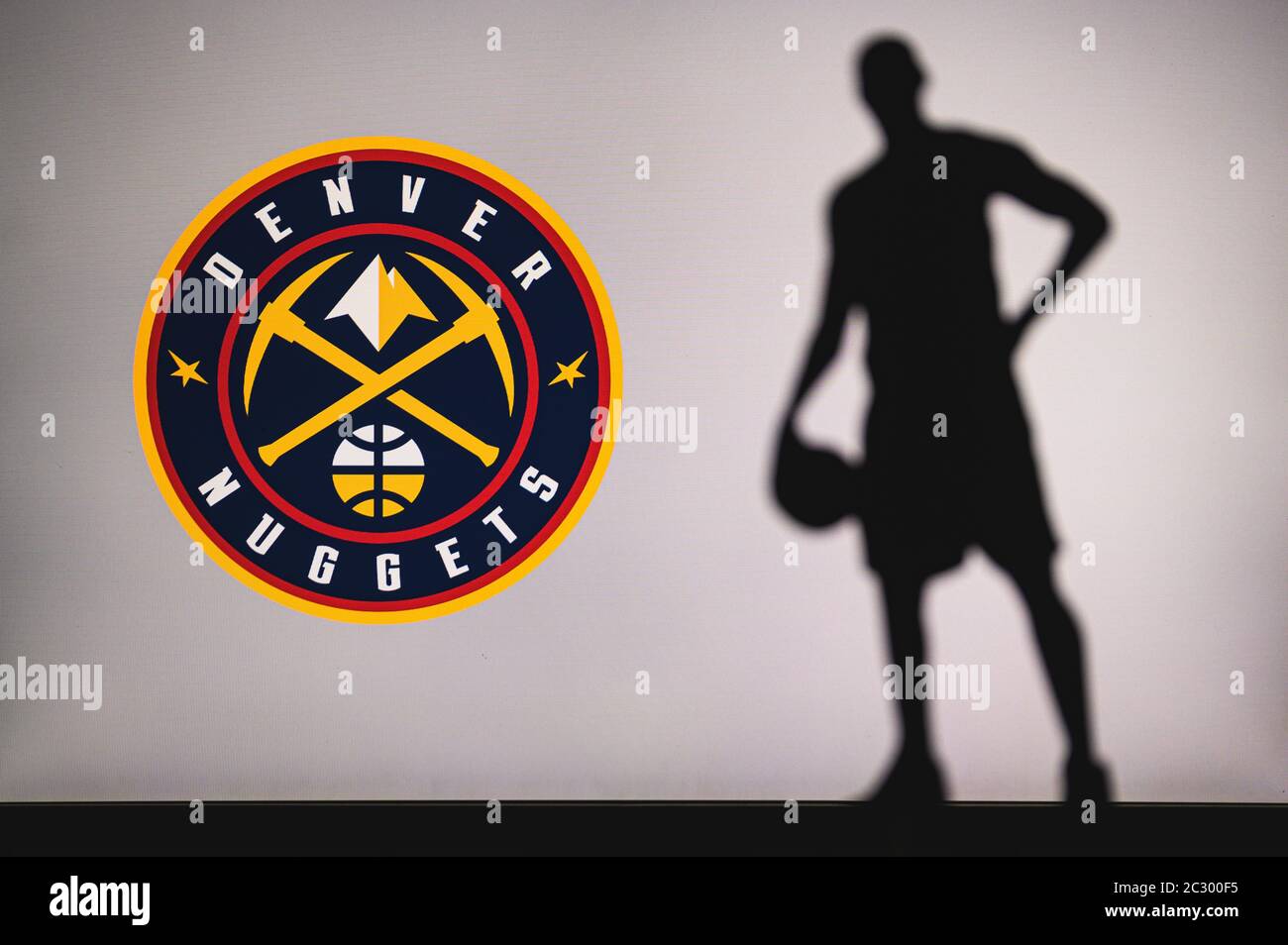 Denver sports logo hi-res stock photography and images - Alamy