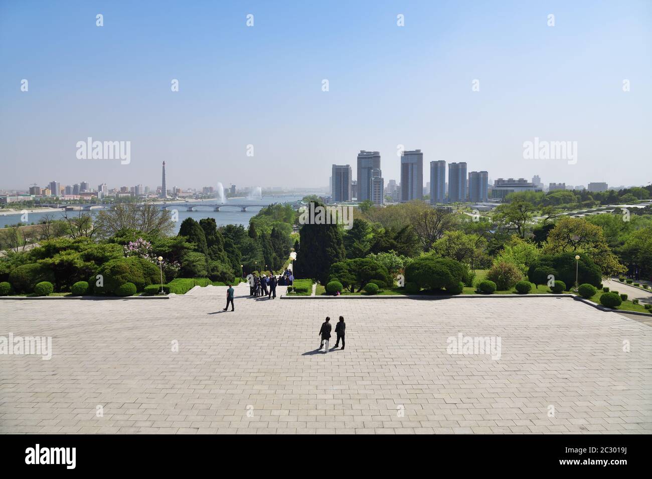 Pyongyang city skyline skyscrapers hi-res stock photography and images ...