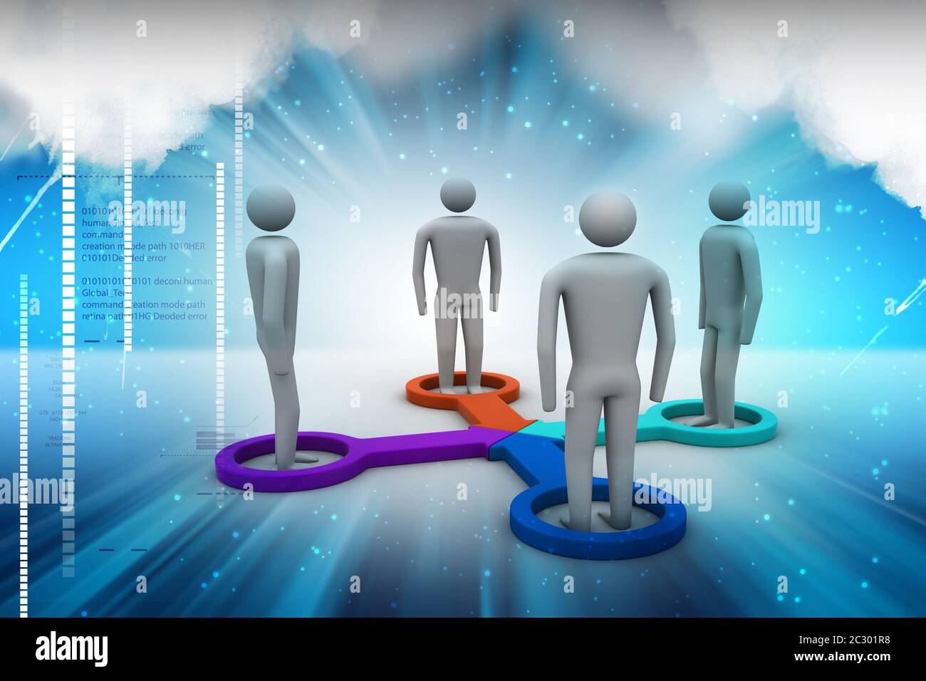 Network with people Stock Photo - Alamy