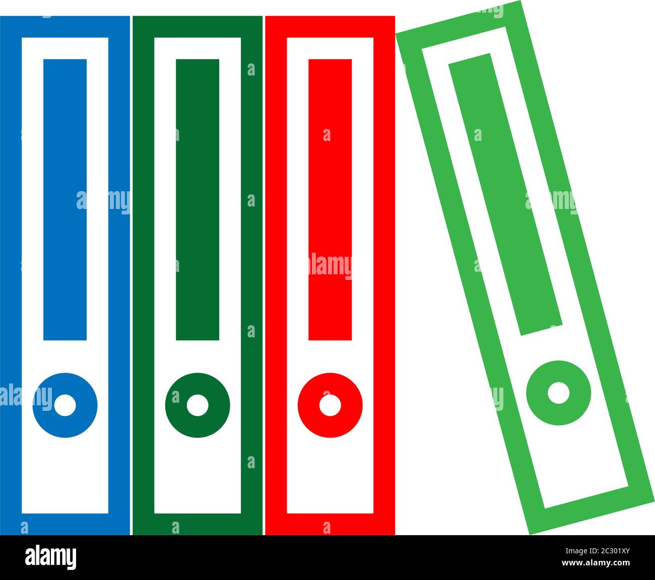 Box File Icon, Office File Vector Art Illustration Stock Vector Image ...